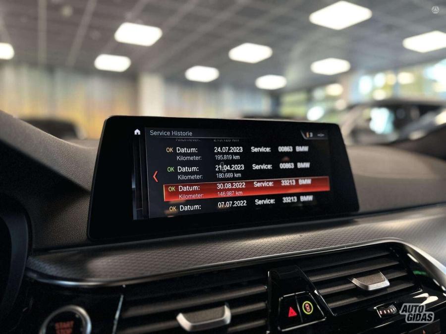 Melns BMW 520 2018 Klaipėda, ar dzinēja tilpumu 2.00 L un nobraukumu 268 tūkst. km par 23450 €, foto 26 vietnē AUTOMOTO.COM.LV