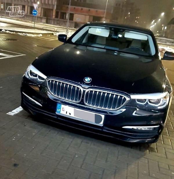 Melns BMW 520 2018 Kauņa, ar dzinēja tilpumu 2.00 L un nobraukumu 178 tūkst. km par 16000 €, foto  vietnē AUTOMOTO.COM.LV