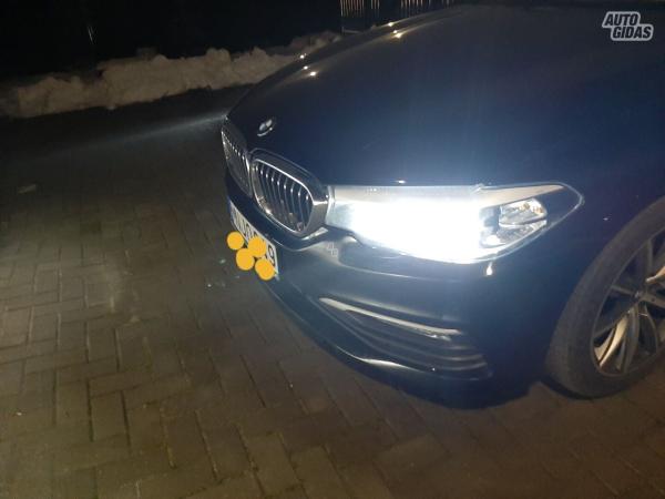 Black BMW 520 2018 in Kaunas, with an engine capacity of 2.00 L and mileage of 178 thousand km for 16000 €, photo 3 on AUTOMOTO.COM.LV