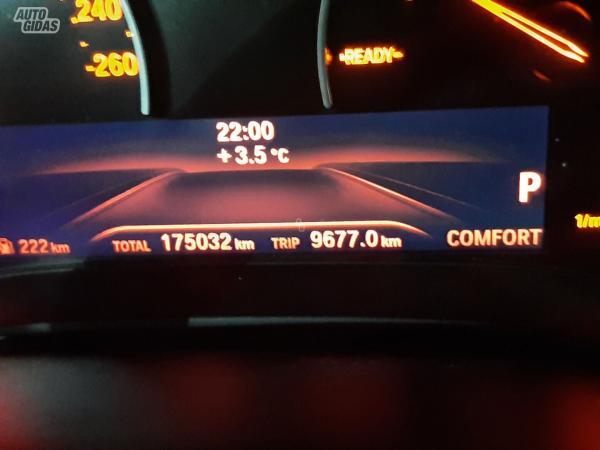 Black BMW 520 2018 in Kaunas, with an engine capacity of 2.00 L and mileage of 178 thousand km for 16000 €, photo 7 on AUTOMOTO.COM.LV