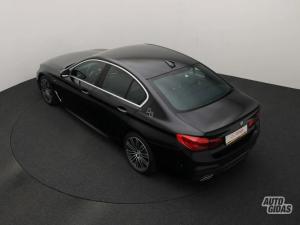 Black BMW 520 2018 in Vilnius, with an engine capacity of 2.00 L and mileage of 201 thousand km for 22499 €, photo 13 on AUTOMOTO.COM.LV