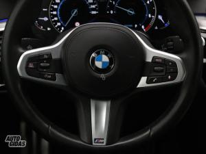 Black BMW 520 2018 in Vilnius, with an engine capacity of 2.00 L and mileage of 201 thousand km for 22499 €, photo 19 on AUTOMOTO.COM.LV