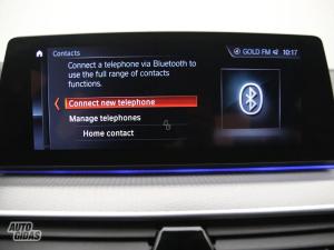 Black BMW 520 2018 in Vilnius, with an engine capacity of 2.00 L and mileage of 201 thousand km for 22499 €, photo 24 on AUTOMOTO.COM.LV