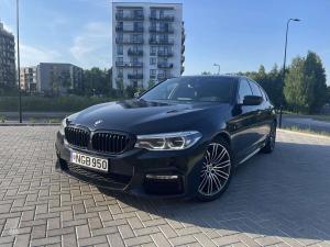 Black BMW 520 2018 in Vilnius, with an engine capacity of 2.00 L and mileage of 285 thousand km for 20450 €, photo  on AUTOMOTO.COM.LV