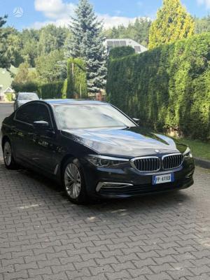 Black BMW 520 2018 in Vilnius, with an engine capacity of 2.00 L and mileage of 230 thousand km for 17500 €, photo  on AUTOMOTO.COM.LV