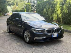 Black BMW 520 2018 in Vilnius, with an engine capacity of 2.00 L and mileage of 230 thousand km for 17500 €, photo 3 on AUTOMOTO.COM.LV