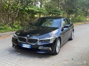 Black BMW 520 2018 in Vilnius, with an engine capacity of 2.00 L and mileage of 230 thousand km for 17500 €, photo 4 on AUTOMOTO.COM.LV