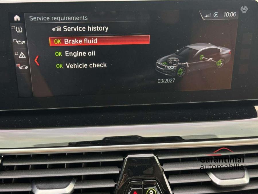 Melns BMW 520 2018 Viļņa, ar dzinēja tilpumu 2.00 L un nobraukumu 163 tūkst. km par 18000 €, foto 24 vietnē AUTOMOTO.COM.LV