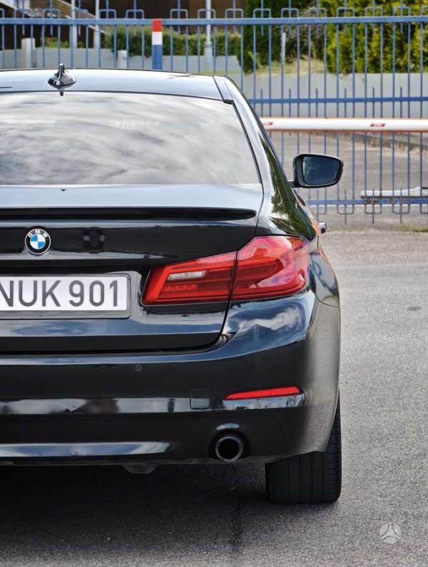 Melns BMW 520 2018 Viļņa, ar dzinēja tilpumu 2.00 L un nobraukumu 225 tūkst. km par 21000 €, foto 9 vietnē AUTOMOTO.COM.LV