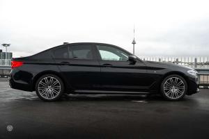 Black BMW 520 2019 in Vilnius, with an engine capacity of 2.00 L and mileage of 156 thousand km for 23900 €, photo 8 on AUTOMOTO.COM.LV
