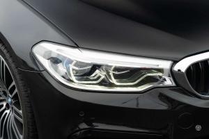 Black BMW 520 2019 in Vilnius, with an engine capacity of 2.00 L and mileage of 156 thousand km for 23900 €, photo 11 on AUTOMOTO.COM.LV
