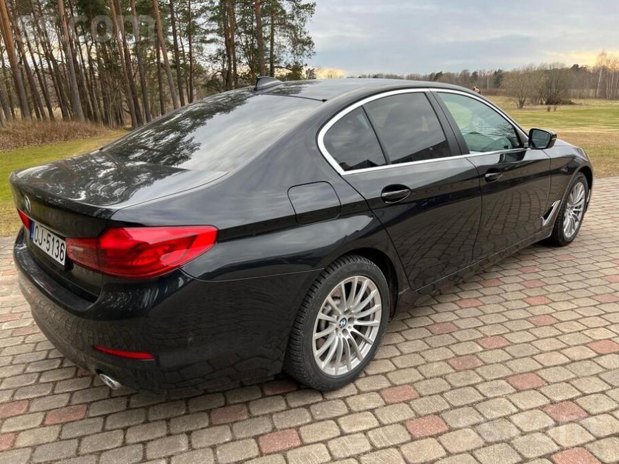 Melns BMW 520 2019 Rīga, ar dzinēja tilpumu 2.00 L un nobraukumu 67 tūkst. km par 21500 €, foto 3 vietnē AUTOMOTO.COM.LV