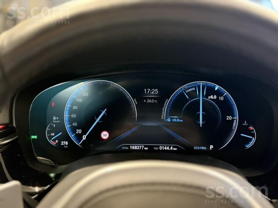 Melns BMW 520 2019 Rīga, ar dzinēja tilpumu 2.00 L un nobraukumu 168 tūkst. km par 25490 €, foto 24 vietnē AUTOMOTO.COM.LV