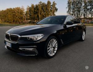 Melns BMW 520 2019 Viļņa, ar dzinēja tilpumu 2.00 L un nobraukumu 173 tūkst. km par 15950 €, foto  vietnē AUTOMOTO.COM.LV
