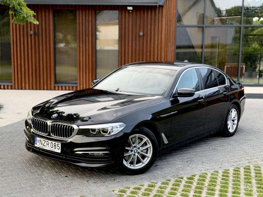 Melns BMW 520 2019 Viļņa, ar dzinēja tilpumu 2.00 L un nobraukumu 252 tūkst. km par 15900 €, foto 1 vietnē AUTOMOTO.COM.LV