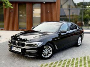 Black BMW 520 2019 in Vilnius, with an engine capacity of 2.00 L and mileage of 253 thousand km for 15500 €, photo 3 on AUTOMOTO.COM.LV