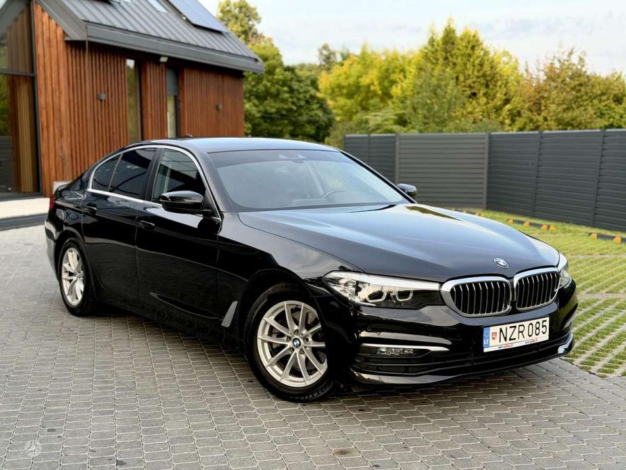 Melns BMW 520 2019 Viļņa, ar dzinēja tilpumu 2.00 L un nobraukumu 254 tūkst. km par 14900 €, foto 5 vietnē AUTOMOTO.COM.LV