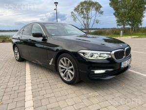 Black BMW 520 2019 in Ludza, with an engine capacity of 2.00 L and mileage of 0 thousand km for 21400 €, photo  on AUTOMOTO.COM.LV