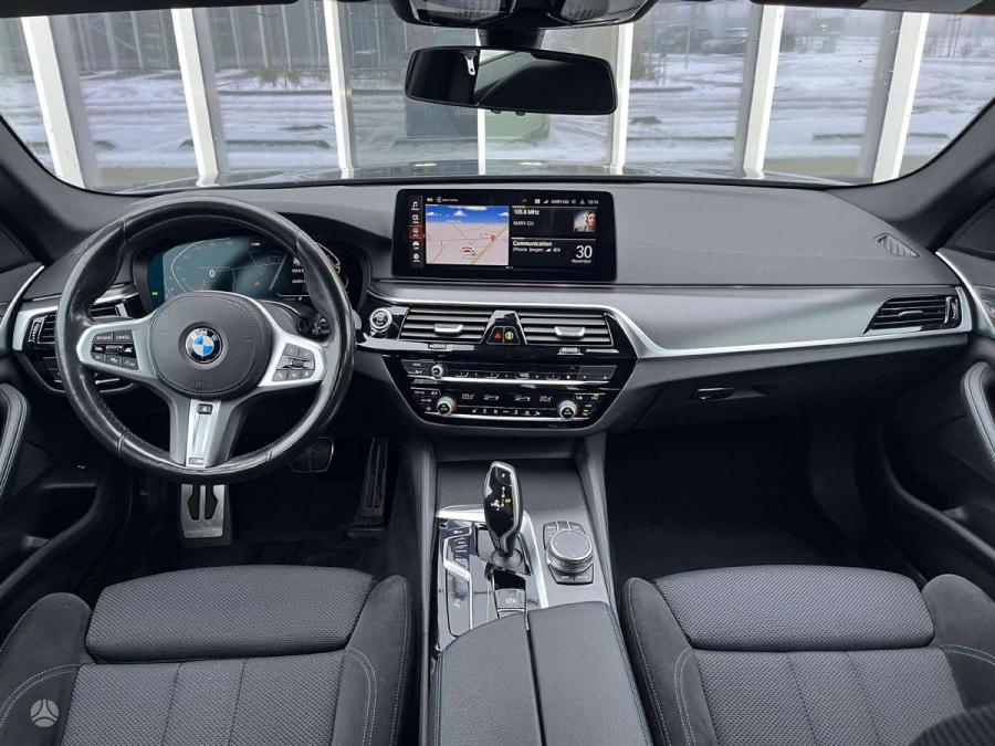 Melns BMW 520 2020 Viļņa, ar dzinēja tilpumu 2.00 L un nobraukumu 194 tūkst. km par 27500 €, foto 6 vietnē AUTOMOTO.COM.LV