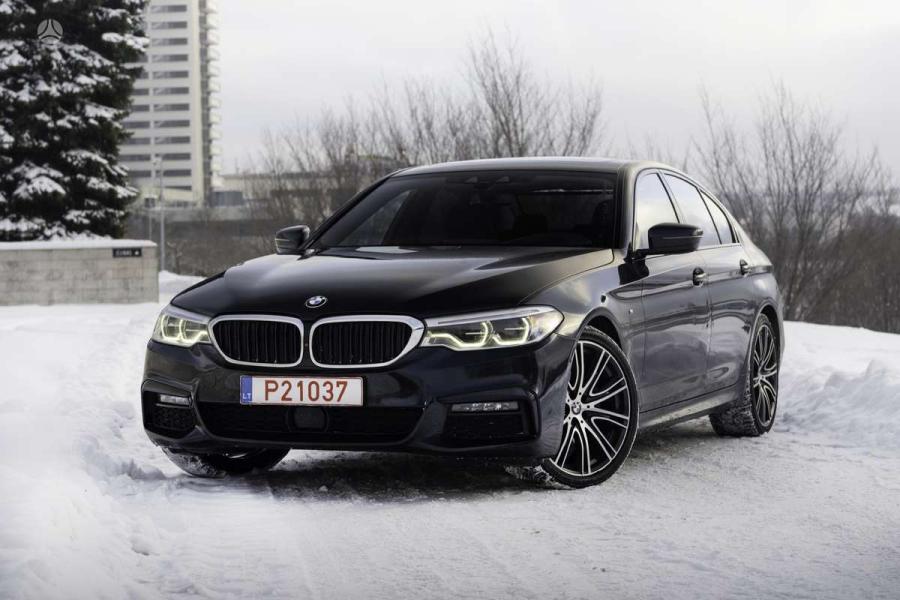 Melns BMW 520 2020 Viļņa, ar dzinēja tilpumu 2.00 L un nobraukumu 251 tūkst. km par 23500 €, foto 1 vietnē AUTOMOTO.COM.LV