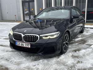 Black BMW 520 2020 in Vilnius, with an engine capacity of 2.00 L and mileage of 194 thousand km for 26500 €, photo 5 on AUTOMOTO.COM.LV
