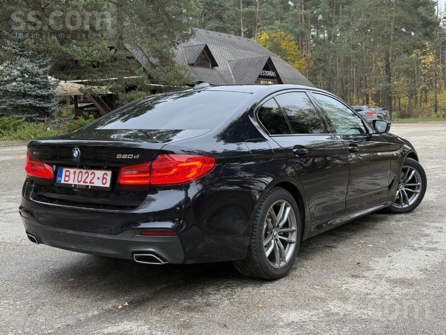 Melns BMW 520 2020 Rīga, ar dzinēja tilpumu 2.00 L un nobraukumu 168 tūkst. km par 24999 €, foto 12 vietnē AUTOMOTO.COM.LV