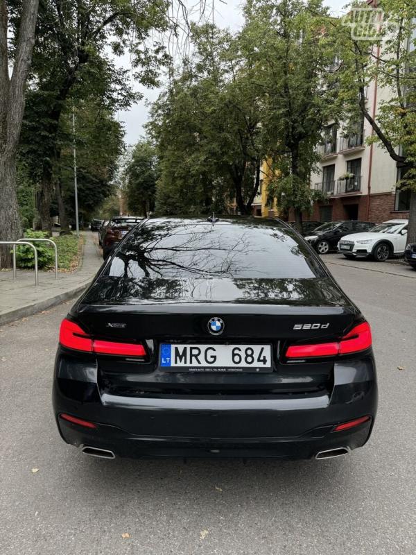 Melns BMW 520 2020 Viļņa, ar dzinēja tilpumu 2.00 L un nobraukumu 155 tūkst. km par 31000 €, foto 5 vietnē AUTOMOTO.COM.LV