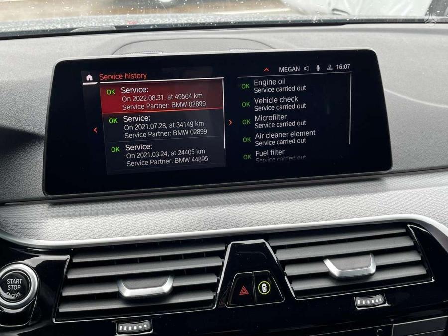 Melns BMW 520 2020 Kauņa, ar dzinēja tilpumu 2.00 L un nobraukumu 153 tūkst. km par 24900 €, foto 21 vietnē AUTOMOTO.COM.LV