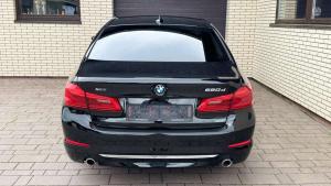 Black BMW 520 2020 in Telschi, with an engine capacity of 2.00 L and mileage of 220 thousand km for 19499 €, photo 6 on AUTOMOTO.COM.LV