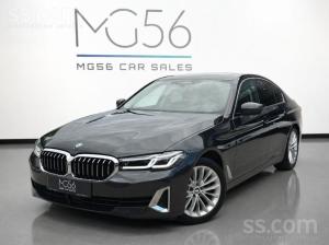 Melns BMW 520 2020 Rīga, ar dzinēja tilpumu 2.00 L un nobraukumu 98 tūkst. km par 29900 €, foto  vietnē AUTOMOTO.COM.LV