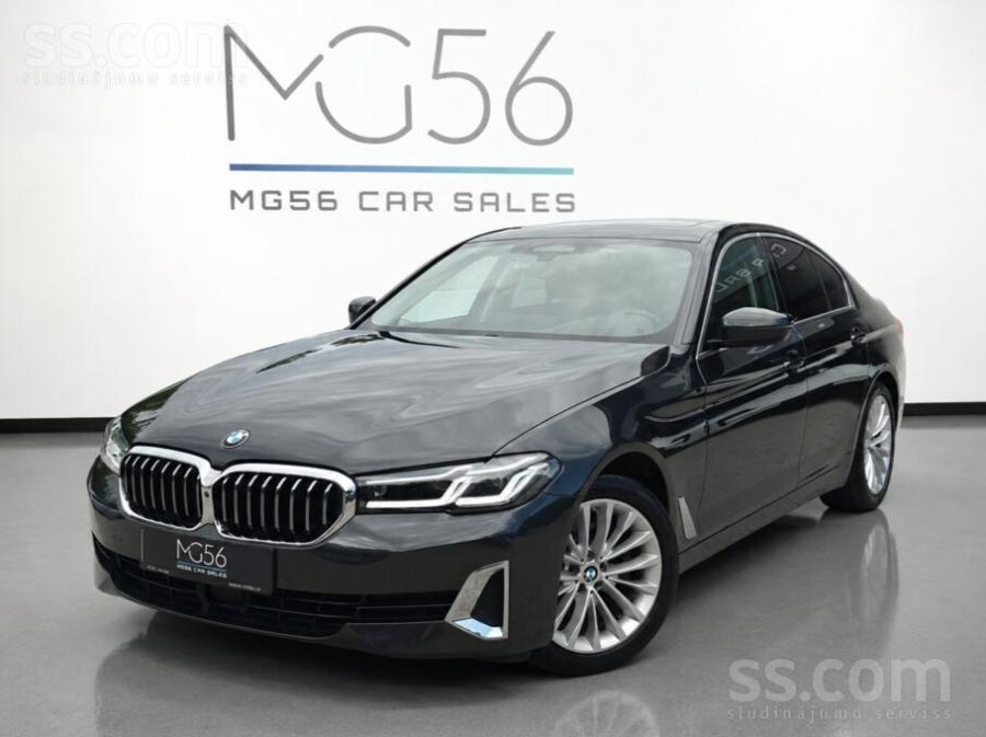 Melns BMW 520 2020 Rīga, ar dzinēja tilpumu 2.00 L un nobraukumu 98 tūkst. km par 29900 €, foto 1 vietnē AUTOMOTO.COM.LV
