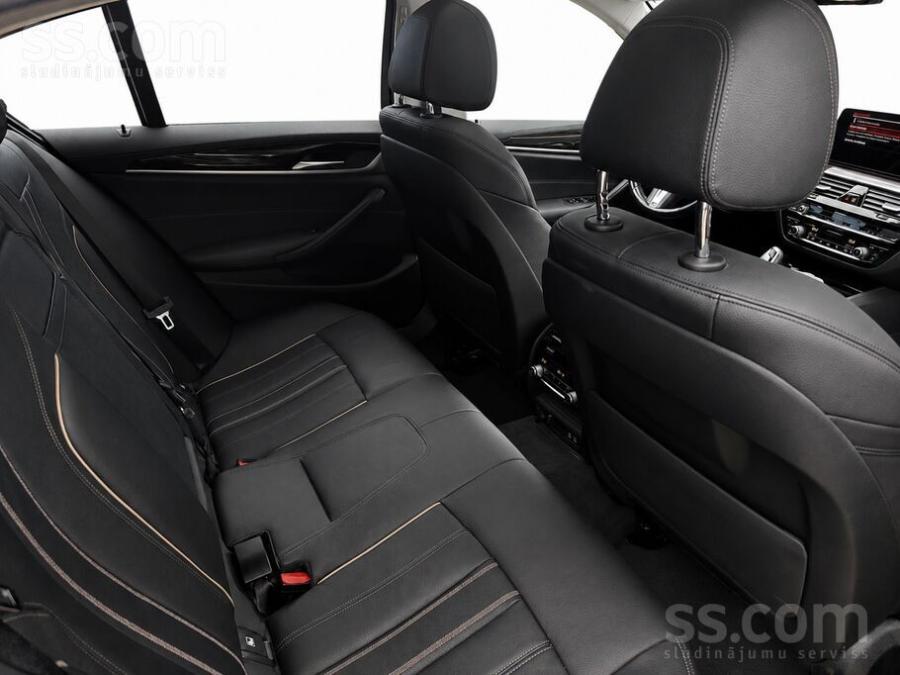 Melns BMW 520 2020 Rīga, ar dzinēja tilpumu 2.00 L un nobraukumu 98 tūkst. km par 29900 €, foto 12 vietnē AUTOMOTO.COM.LV