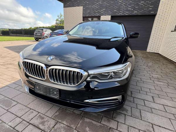 Black BMW 520 2020 in Telschi, with an engine capacity of 2.00 L and mileage of 220 thousand km for 18299 €, photo 1 on AUTOMOTO.COM.LV