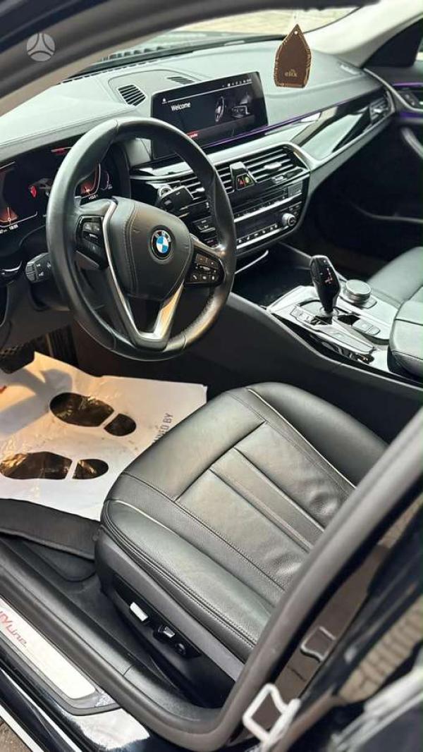 Black BMW 520 2020 in Telschi, with an engine capacity of 2.00 L and mileage of 220 thousand km for 18299 €, photo 10 on AUTOMOTO.COM.LV