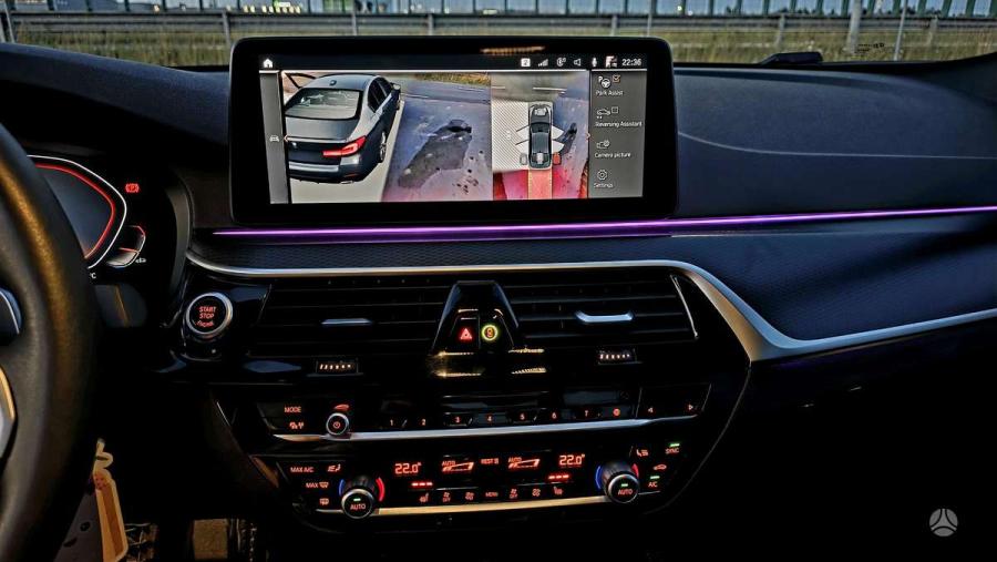 Melns BMW 520 2021 Šauļi, ar dzinēja tilpumu 2.00 L un nobraukumu 250 tūkst. km par 25500 €, foto 31 vietnē AUTOMOTO.COM.LV