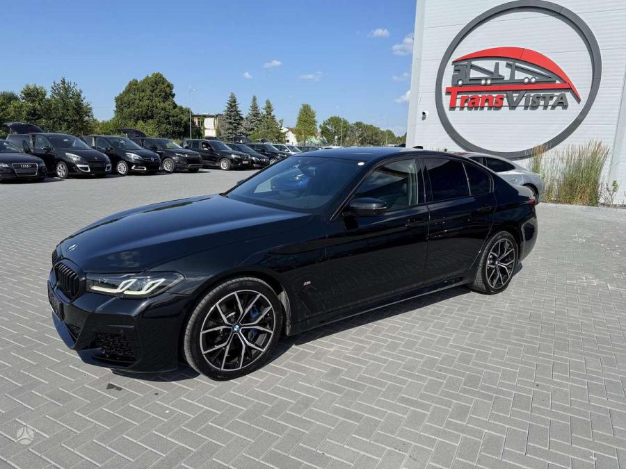 Black BMW 520 2021 in Telschi, with an engine capacity of 2.00 L and mileage of 210 thousand km for 23500 €, photo 3 on AUTOMOTO.COM.LV
