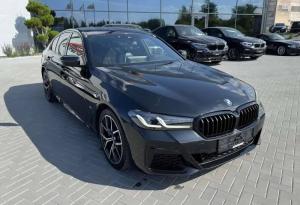 Black BMW 520 2021 in Telschi, with an engine capacity of 2.00 L and mileage of 210 thousand km for 23490 €, photo  on AUTOMOTO.COM.LV