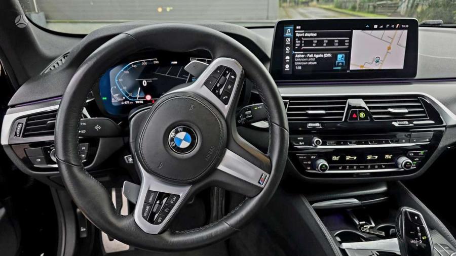 Melns BMW 520 2021 Kauņa, ar dzinēja tilpumu 2.00 L un nobraukumu 248 tūkst. km par 19900 €, foto 28 vietnē AUTOMOTO.COM.LV