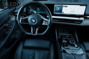 Black BMW 520 2024 in Riga, with an engine capacity of 2.00 L and mileage of 38 thousand km for 49500 €, photo 20 on AUTOMOTO.COM.LV