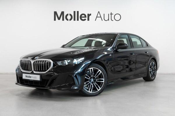 Black BMW 520 2024 in Vilnius, with an engine capacity of 2.00 L and mileage of 59 thousand km for 51000 €, photo 1 on AUTOMOTO.COM.LV