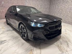 Black BMW 520 2024 in Kaunas, with an engine capacity of 2.00 L and mileage of 135 thousand km for 31999 €, photo  on AUTOMOTO.COM.LV