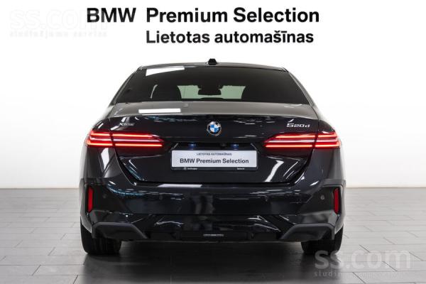 Melns BMW 520 2024 Rīga, ar dzinēja tilpumu 2.00 L un nobraukumu 41 tūkst. km par 53900 €, foto 5 vietnē AUTOMOTO.COM.LV