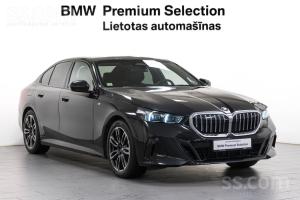 Black BMW 520 2024 in Riga, with an engine capacity of 2.00 L and mileage of 41 thousand km for 53900 €, photo 7 on AUTOMOTO.COM.LV