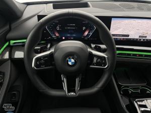 Black BMW 520 2025 in Kaunas, with an engine capacity of 2.00 L and mileage of 25 thousand km for 54992 €, photo 13 on AUTOMOTO.COM.LV