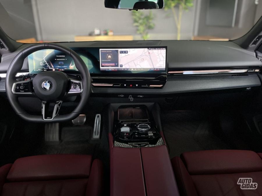 Melns BMW 520 2025 Klaipėda, ar dzinēja tilpumu 2.00 L un nobraukumu 20 tūkst. km par 53844 €, foto 13 vietnē AUTOMOTO.COM.LV