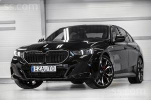 Black BMW 520 2025 in Tukums, with an engine capacity of 2.00 L and mileage of 30 thousand km for 55777 €, photo  on AUTOMOTO.COM.LV