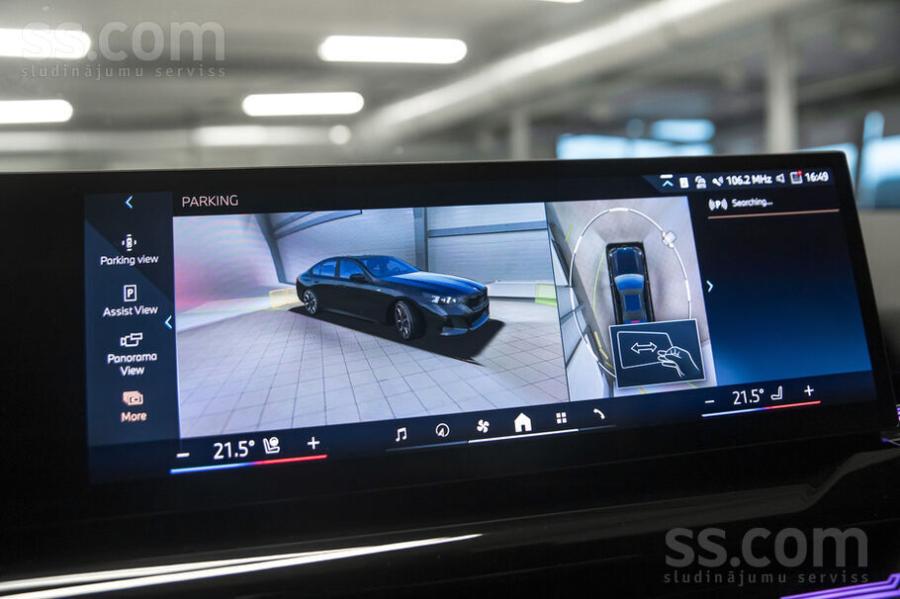 Black BMW 520 2025 in Tukums, with an engine capacity of 2.00 L and mileage of 30 thousand km for 55777 €, photo 23 on AUTOMOTO.COM.LV