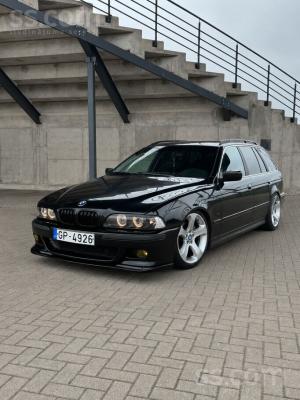 Black BMW 520 1997 in Valmiera, with an engine capacity of 2.00 L and mileage of 296 thousand km for 1700 €, photo  on AUTOMOTO.COM.LV
