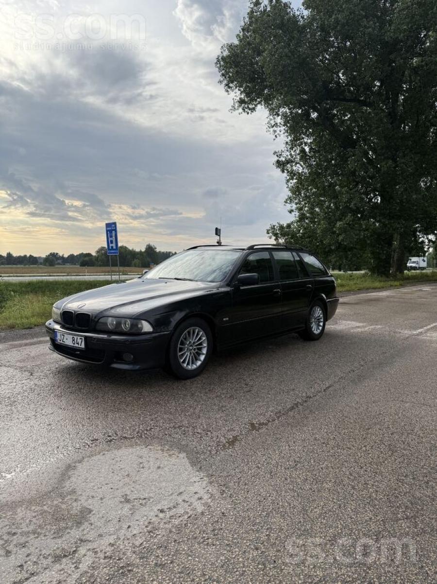 Черный БМВ 520 2002 в Рига, объемом двигателя 2.20 л и пробегом 348 тыс. км за 1700 €, фото 3 на AUTOMOTO.COM.LV