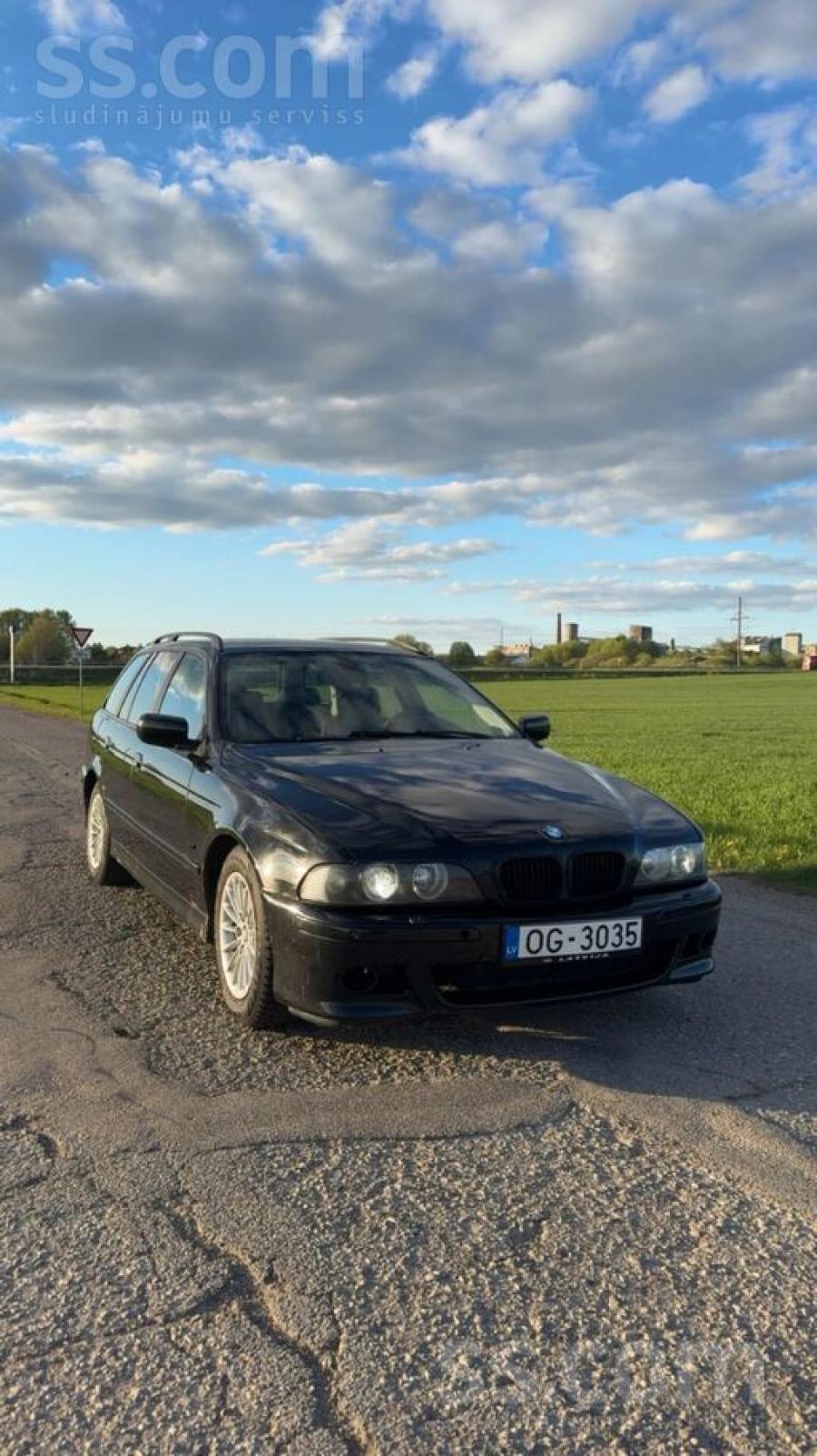 Черный БМВ 520 2002 в Салдус, объемом двигателя 2.20 л и пробегом 370 тыс. км за 2000 €, фото 4 на AUTOMOTO.COM.LV